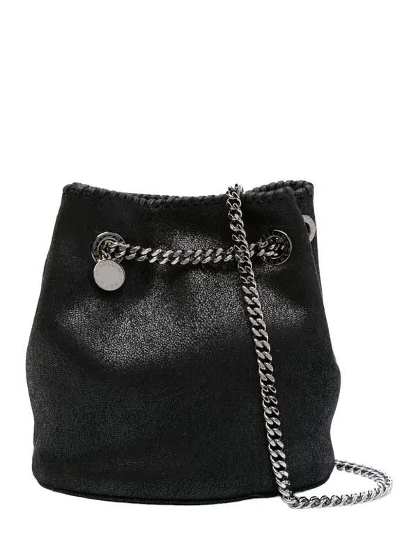 Stella McCartney Falabella Chain-link Bucket Bag - Black