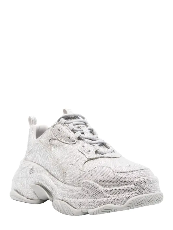 Balenciaga Triple S Sneakers - Silver