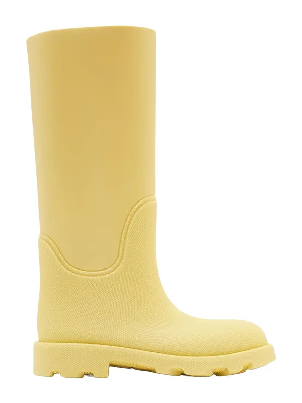 Burberry Marsh Rain Boots - Neutrals