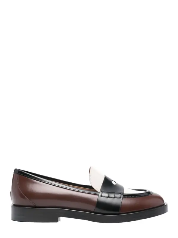 Roberto Festa Aliah Leather Loafers - Brown