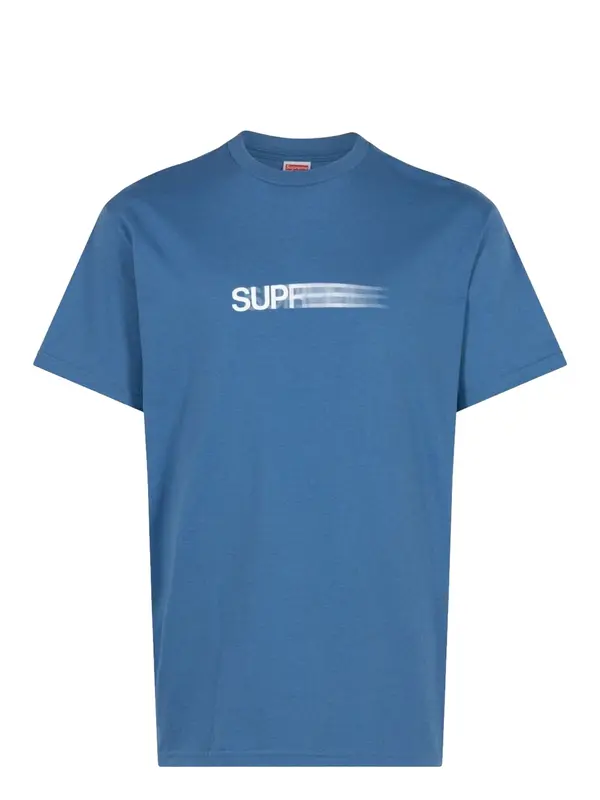 Supreme Motion Logo Ss23 Faded T-shirt - Blue