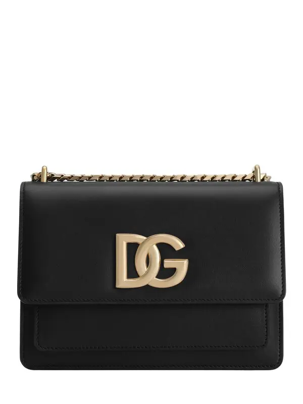 Dolce & Gabbana 3.5 Crossbody Bag - Black