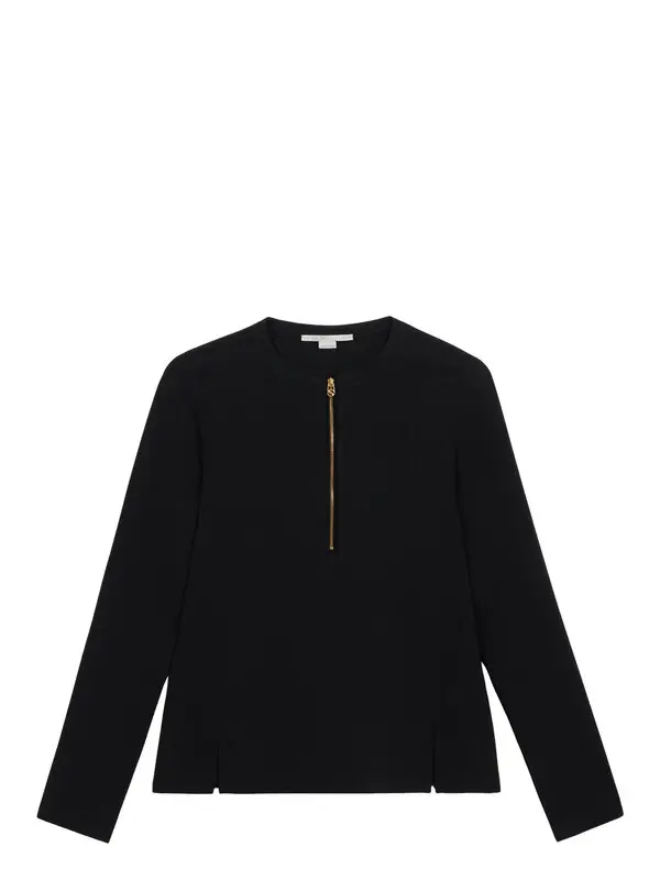Stella McCartney Arlesa Zip Blouse - Black