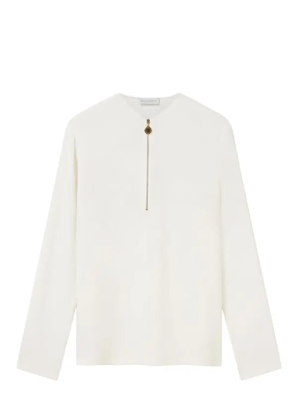 Stella McCartney Arlesa Zip Blouse - White