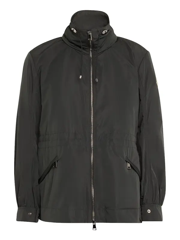 Moncler Enet Short Parka Jacket - Black