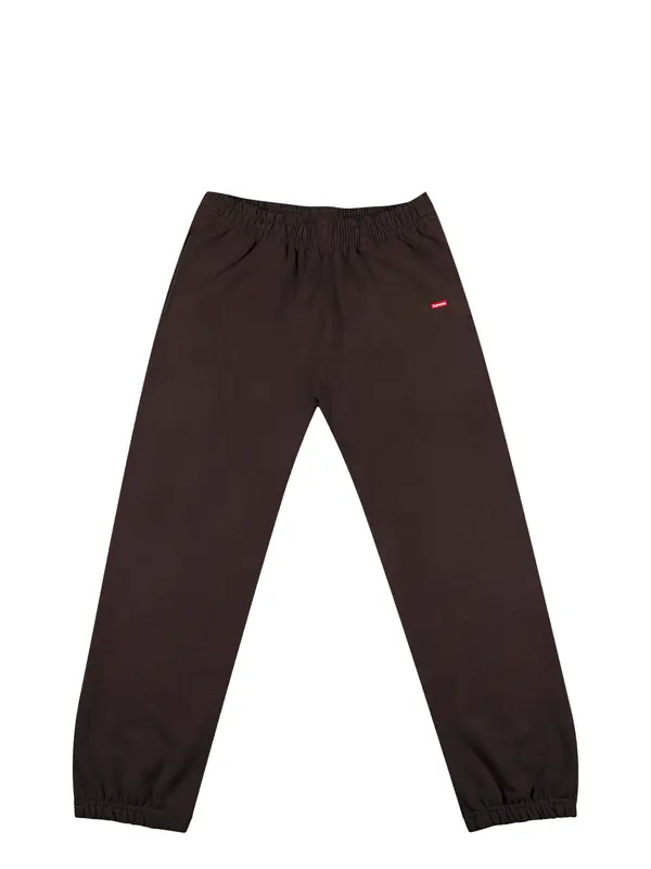 Supreme Small Box Sweatpant 'dark - Brown