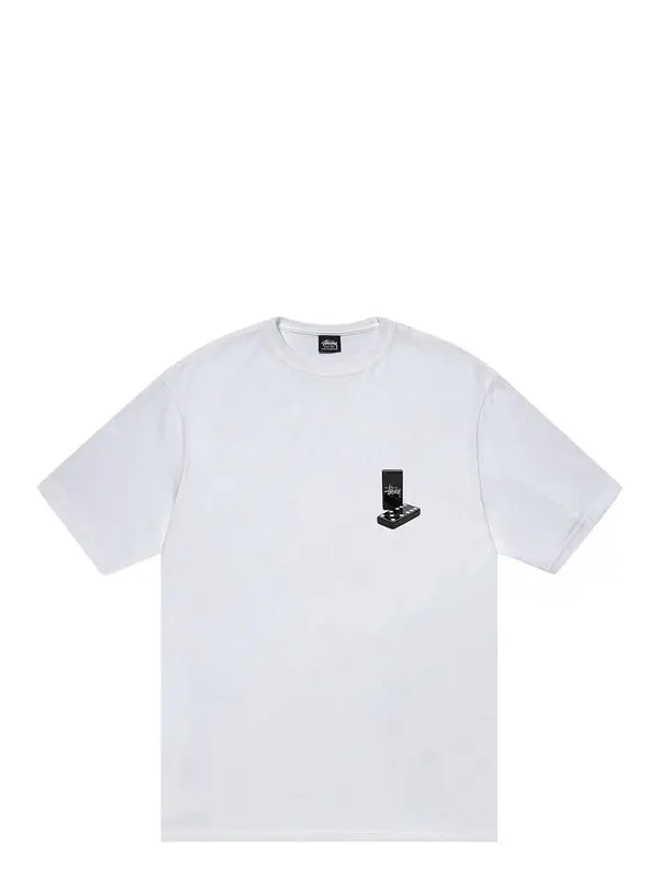 StÜssy Dominoes Tee - White