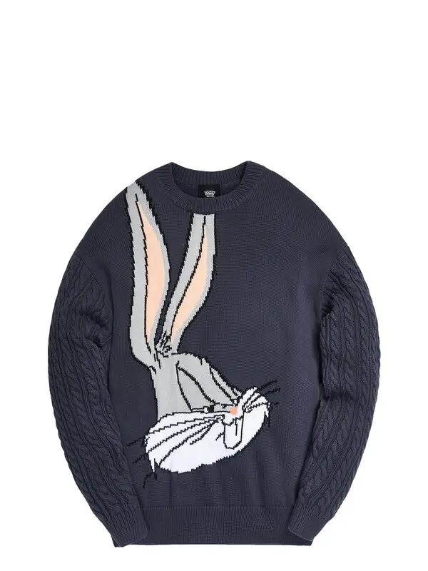 Kith X Looney Tunes Bugs Bunny Crewneck - Blue