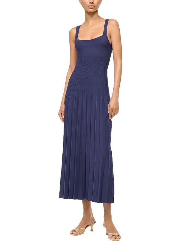 Staud Ellison Dress - Navy