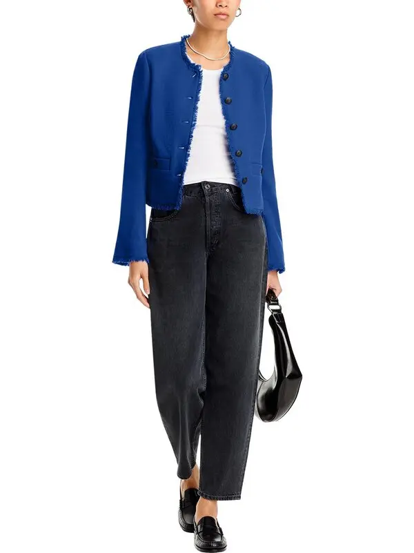 Rag & Bone Carmen Wool Jacket - Bright Blue