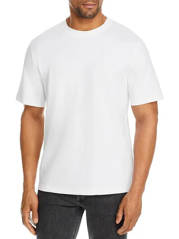 Theory Ryder Tee In Relay Jersey - White