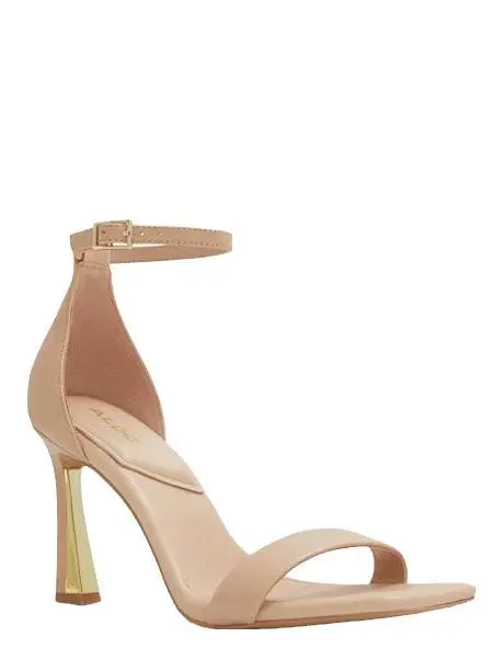 Aldo Rosali Square Toe Sandals - Beige