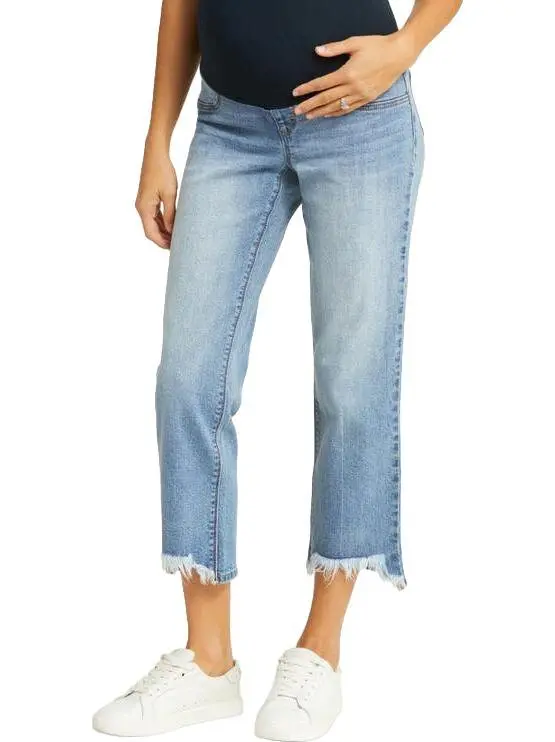 1822 Denim Over-the-bump Straight Leg Maternity Jeans - Xylo