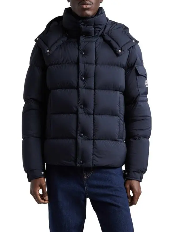 Moncler Vezere Quilted Down Jacket - Obsidian Blue