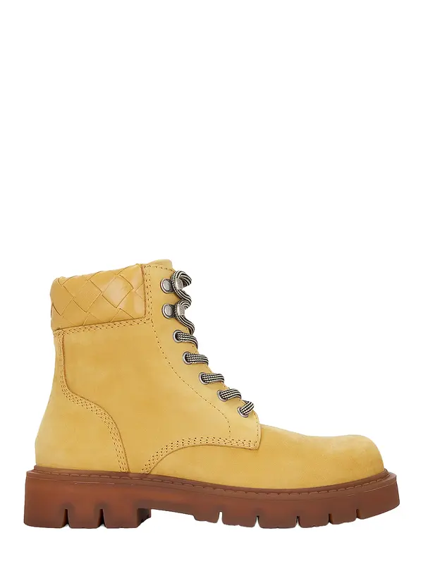 Bottega Veneta Haddock Ankle Boots - Ochre
