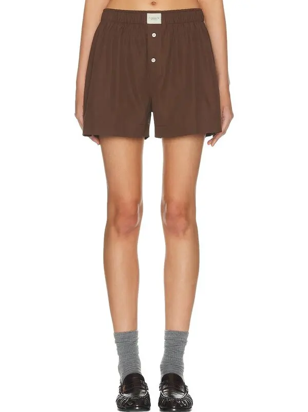 Comme Si La Boxer Classica Short - Brown