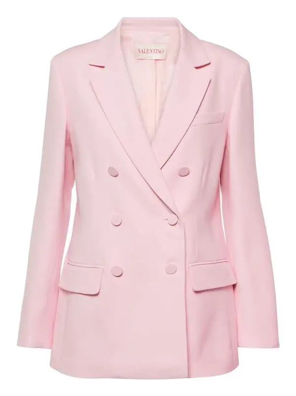 Valentino Garavani Double-breasted Blazer - Pink