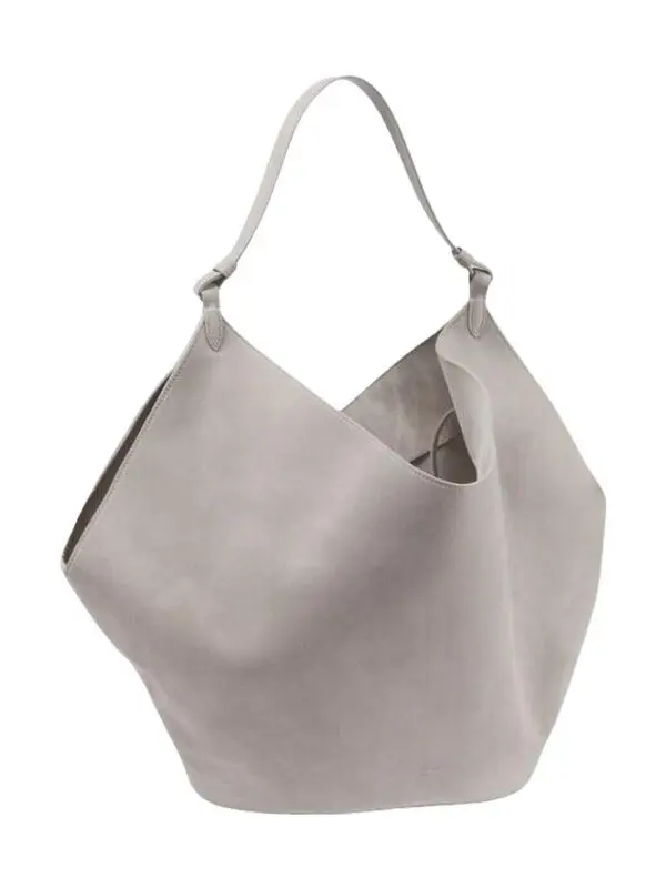 Khaite - Lotus Suede Tote Bag