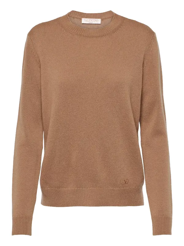 Valentino Garavani Cashmere Sweater - Beige