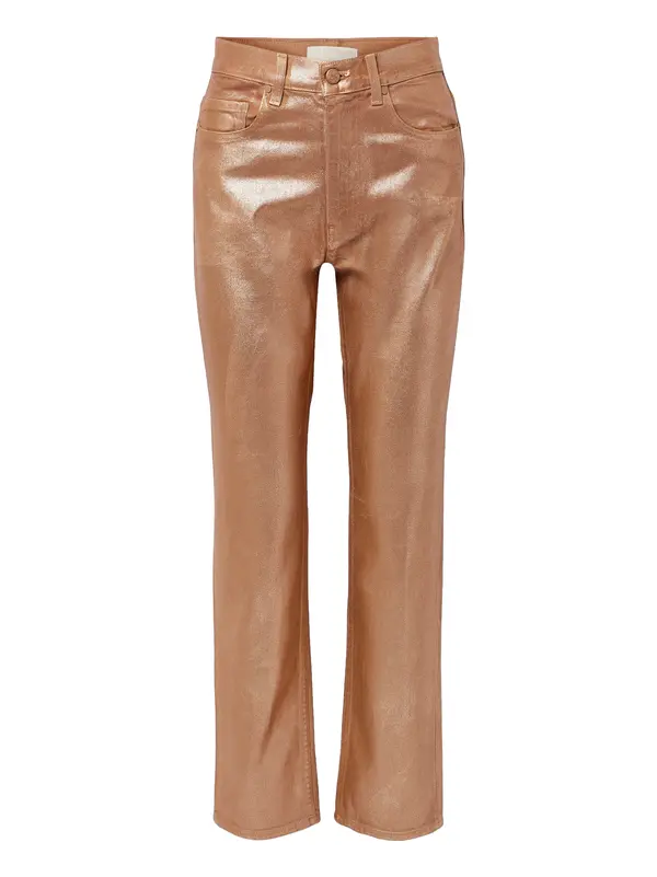 Ulla Johnson The Agnes High-rise Jeans - Rose Gold