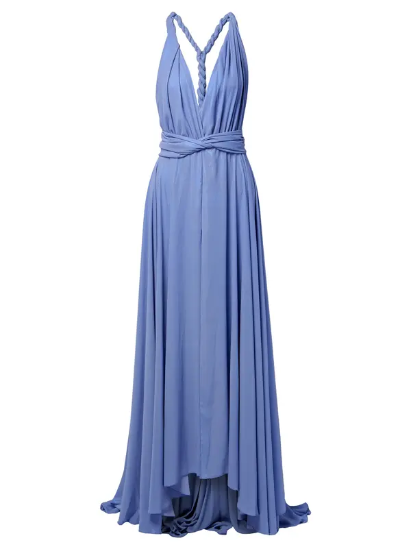 Nervi Wanda Belted Gown - Blue