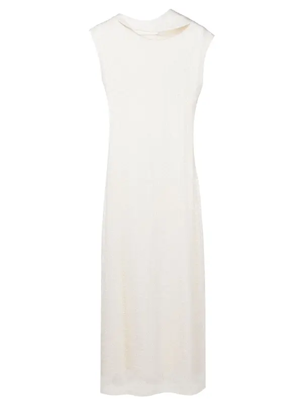 GLORIA COELHO Sequin-embellished Dress - White