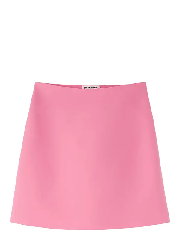 JIL SANDER A-line Mini Skirt - Pink