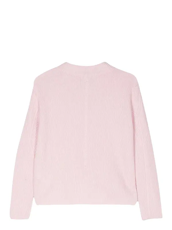 Emporio Armani Ribbed-knit Jumper - Pink