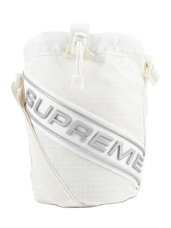Supreme Small Cinch Pouch Messenger Bag - White