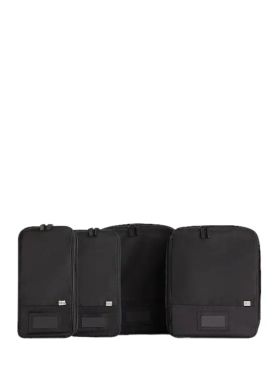 BEIS The Compression Packing Cubes 4pc - Black