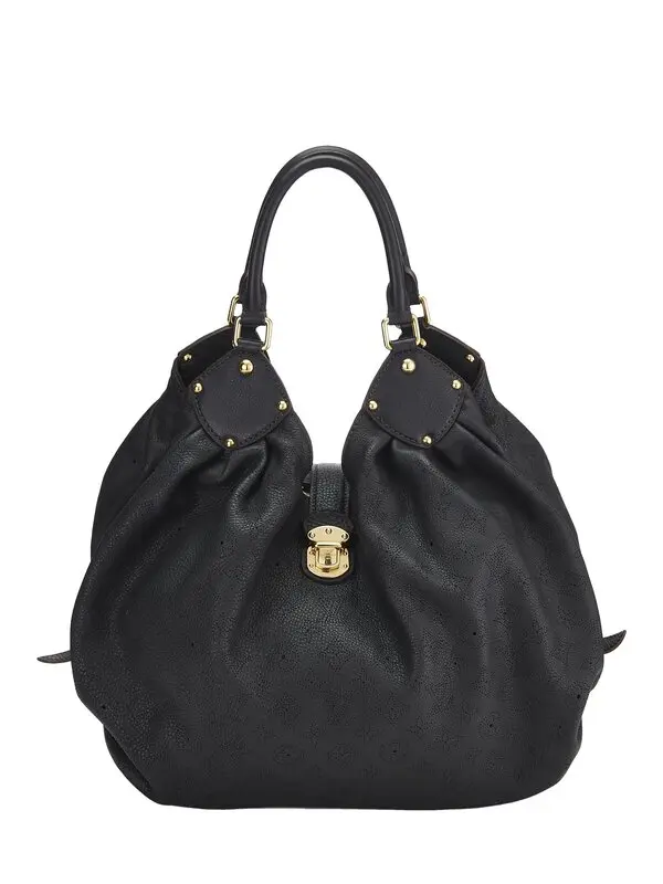 LOUIS VUITTON Monogram Mahina Xl Tote - Black