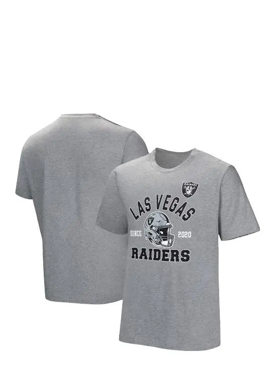 NFL Las Vegas Raiders Tackle Adaptive T-shirt - Gray