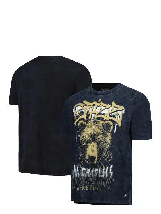 THE WILD COLLECTIVE Memphis Grizzlies Bear Graphic T-shirt - Black