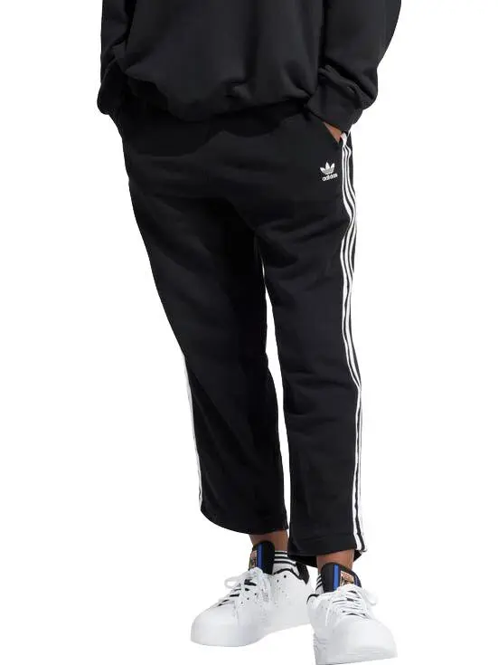 Adidas Open Hem Loose Ankle Joggers - Black