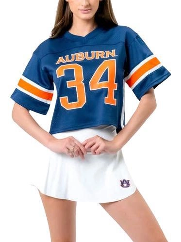 ESTABLISHED & CO. Auburn Tigers Football Jersey - Navy