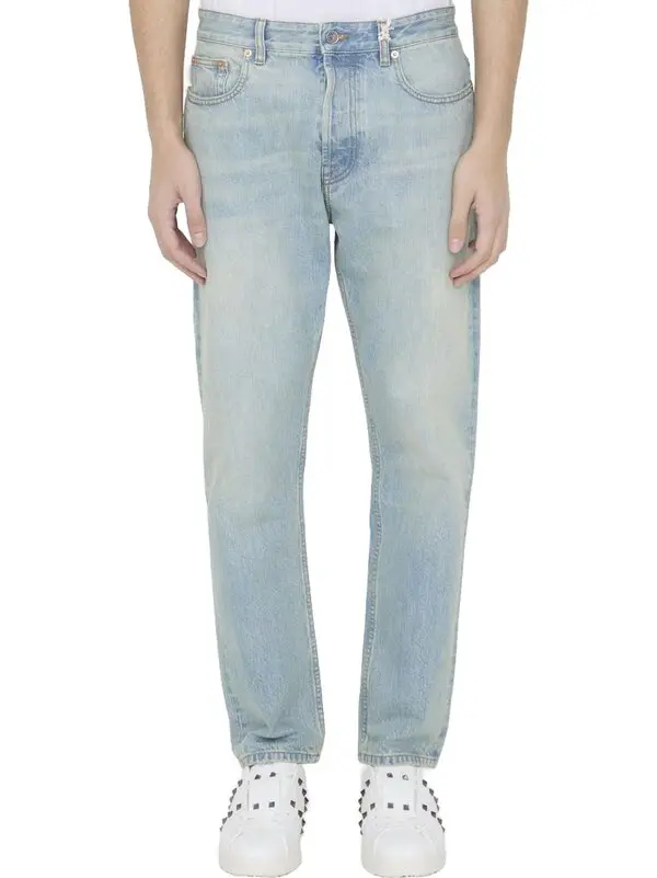 Valentino Garavani Vlogo Signature Jeans - Blue