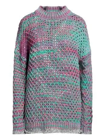 Attico Turtleneck Knit Top - Pink
