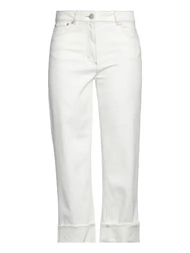 Peserico Mom Fit Jeans - White