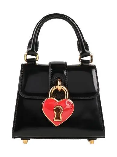 Moschino Leather Handbag - Black