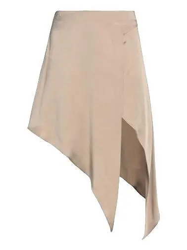 Stella McCartney Midi Skirt Size Viscose, Acetate - Beige