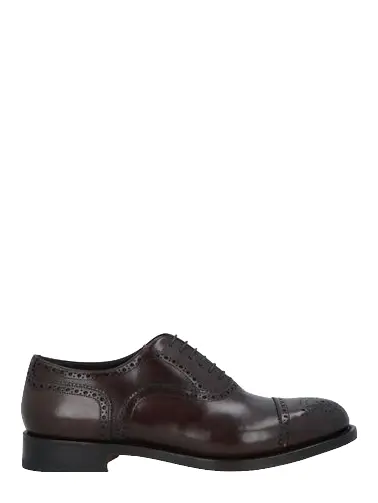 Santoni Lace-up Oxford Shoes - Dark Brown