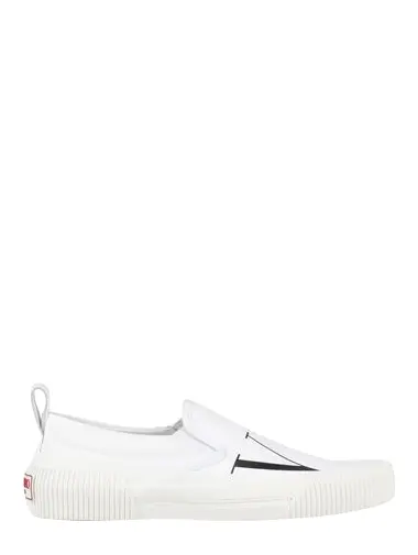 Valentino Garavani Textile Fiber Sneakers - White