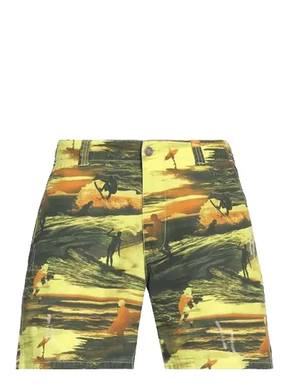 ERL Printed Bermuda Shorts - Yellow