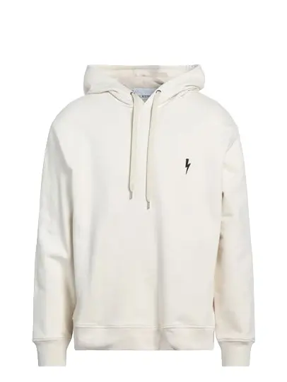 Neil Barrett French Terry Hoodie - White