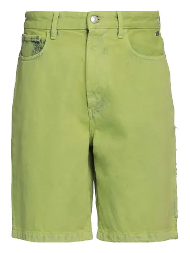 Gcds Denim Shorts - Green