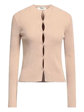 Fendi Knitted Cardigan - Beige
