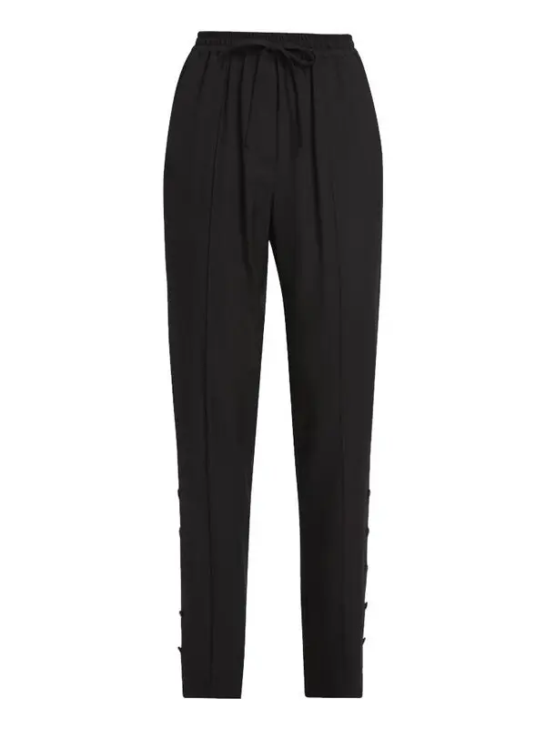 3.1 Phillip Lim Button-vent Oversized Pants - Black