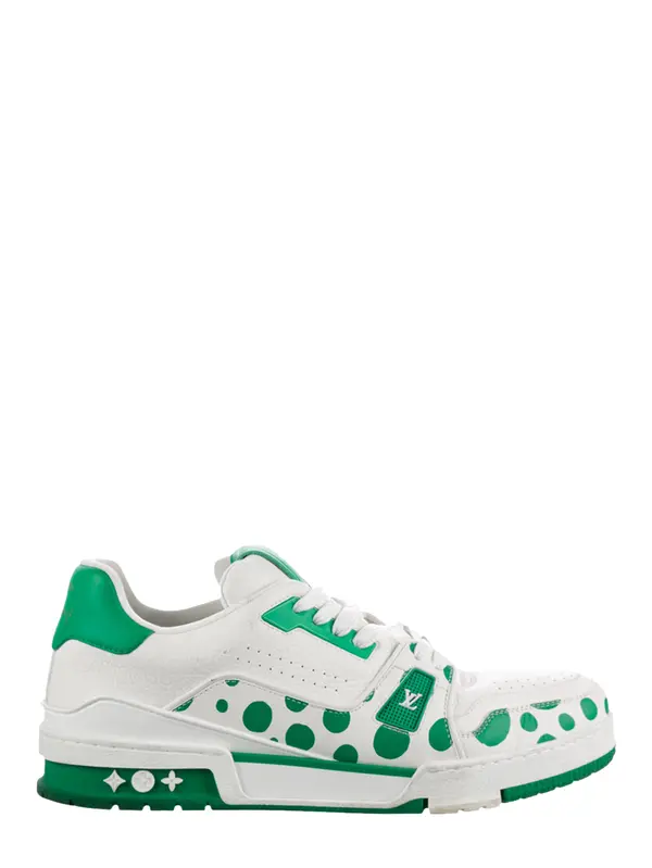 LOUIS VUITTON Yayoi Kusama Trainer Low 'infinity Dots - Green