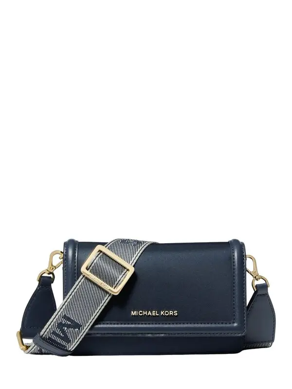 Michael Kors Jet Set Small Nylon Gabardine Crossbody Bag - Blue