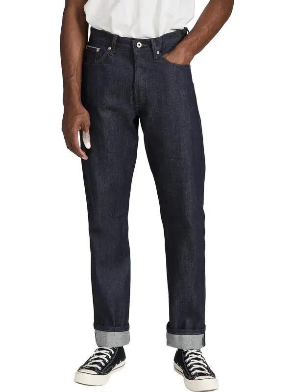 Naked & Famous Denim True Guy Selvedge Jeans - Indigo